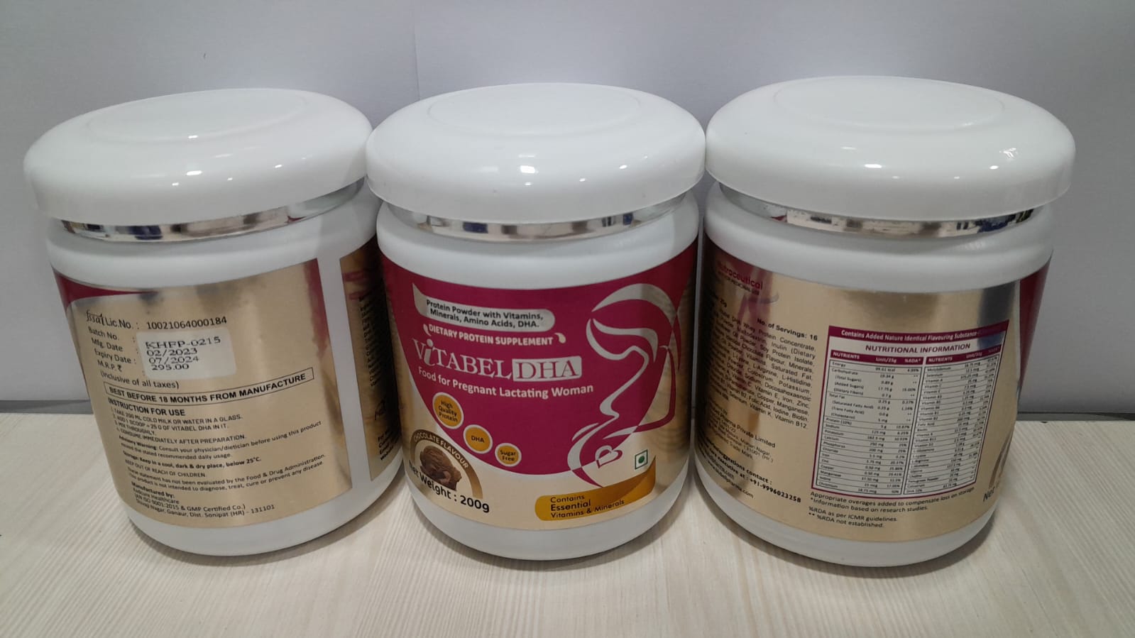 NUTRITIONAL SUPPLEMENT SECTION